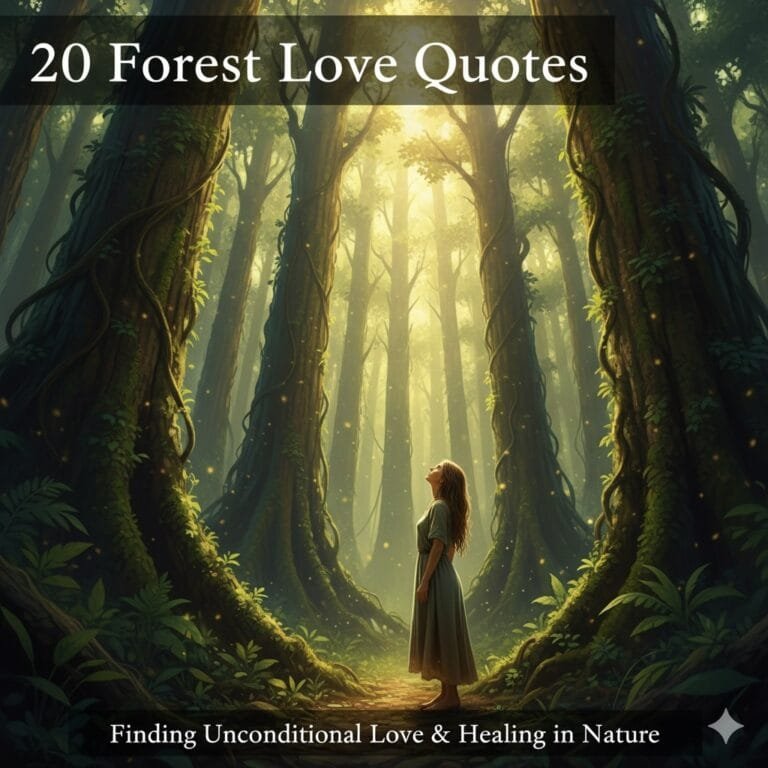 20 Forest Love Quotes That Show the Gentle Love of Nature - Grosva